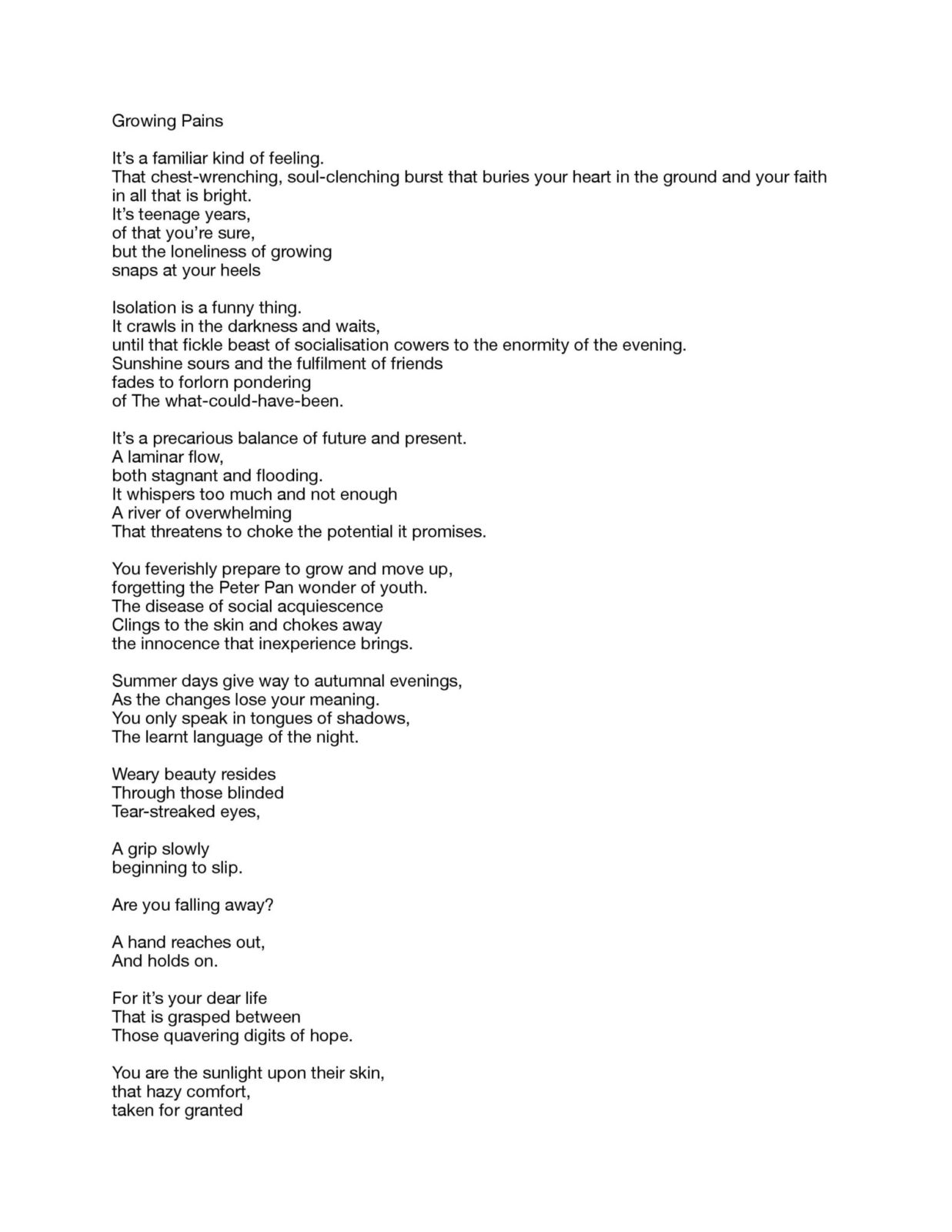 Growing Pains - The Litmus