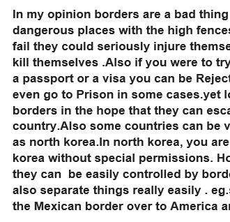 'Over the Border' by Josh - The Litmus