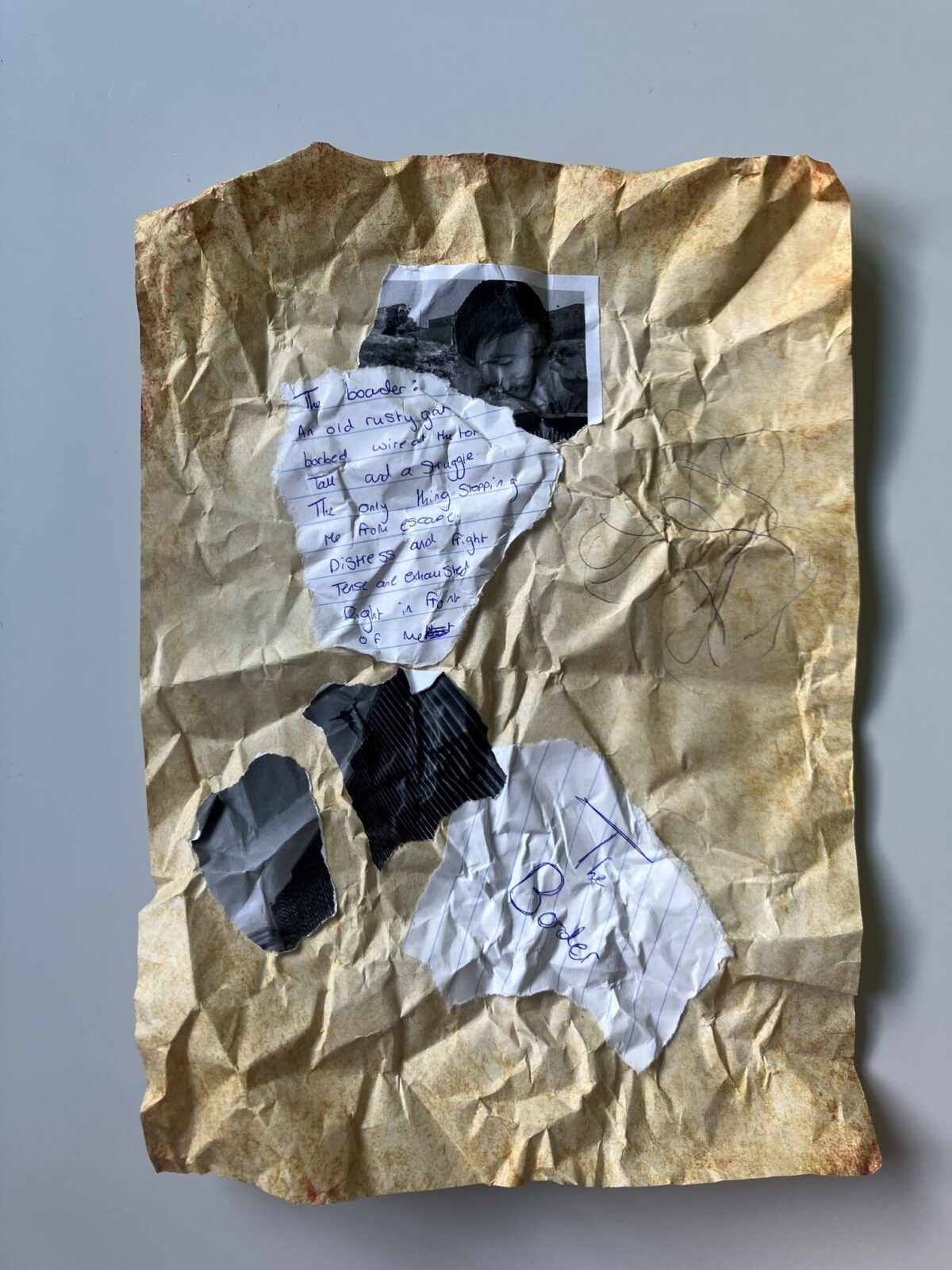 'Over the Border' by Evie, Year 9, Nottingham University Samworth ...