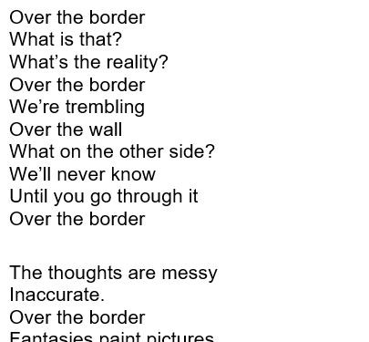 'Over the Border' by Frankie - The Litmus