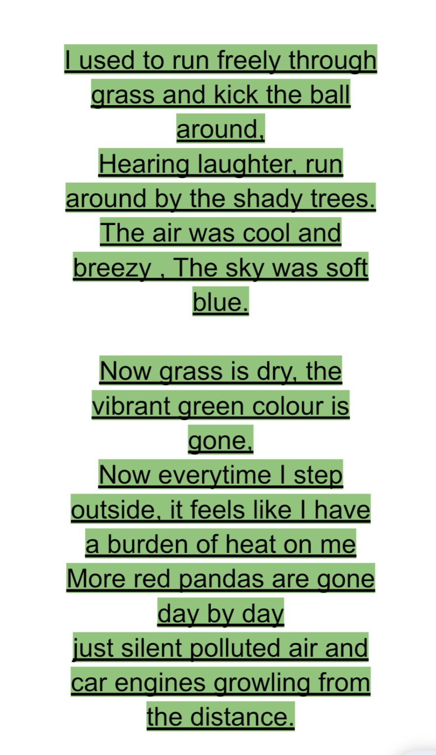 'Power of Climate' by Felix Dao, age 14, Year 9, Soham Village College ...